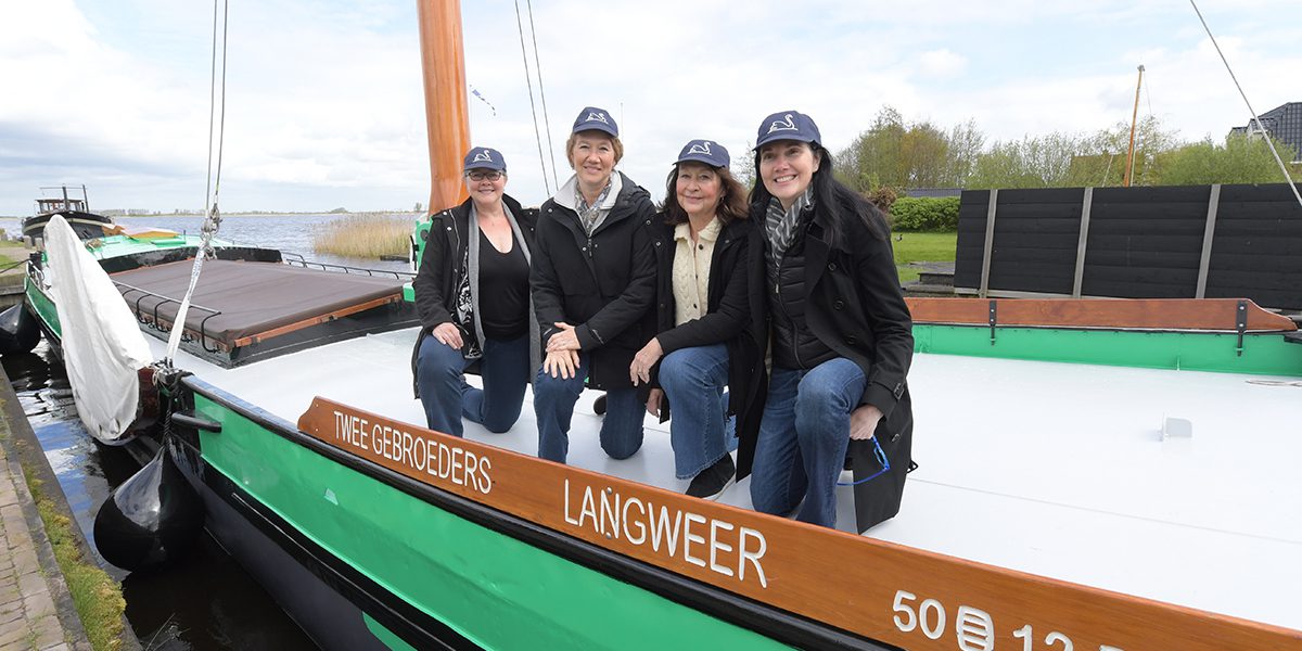 Nazaten scheepsbouwer Wildschut bezoeken Twee Gebroeders Langweer | SKS ...